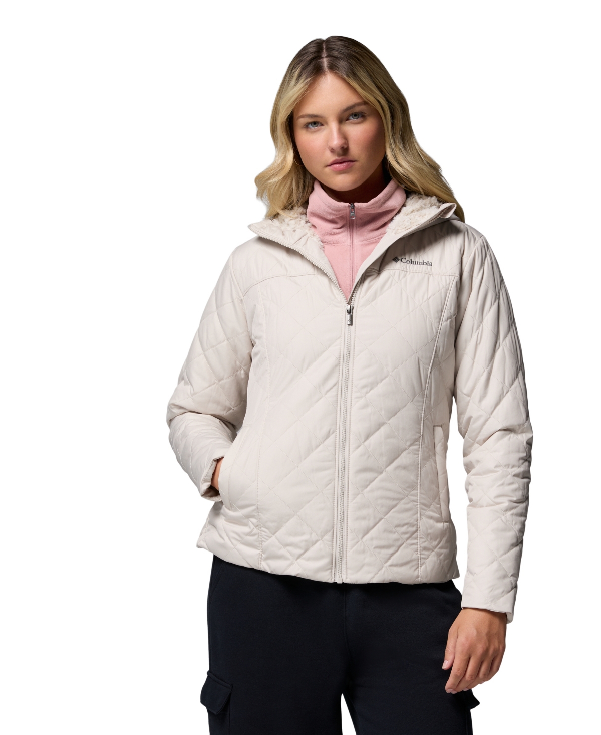 Click here for Columbia Womens Copper Crest Ii Quilted Hooded Jac... prices