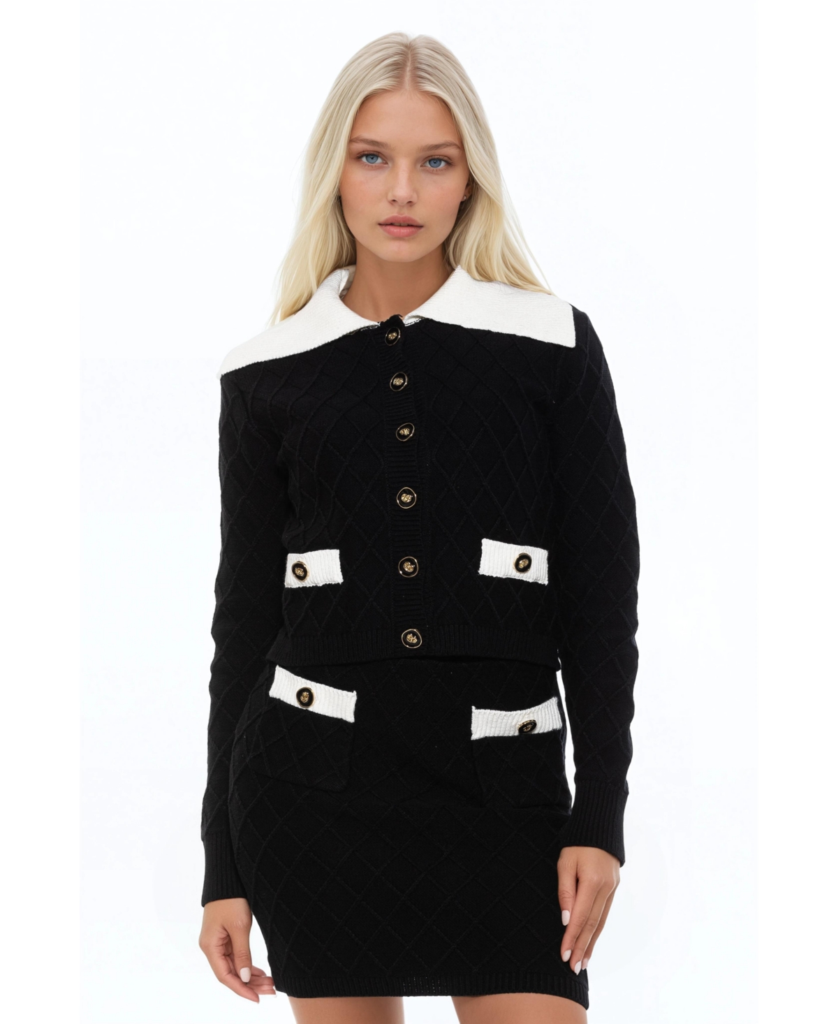 Click here for Alexia Admor Womens Alina Fully Knit Cardigan with... prices