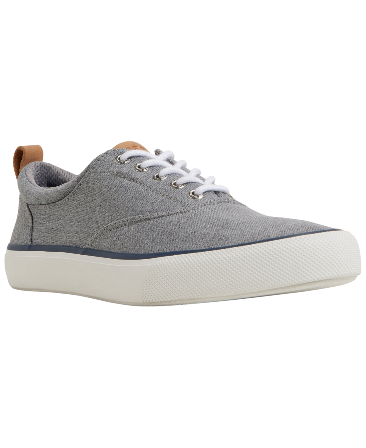Click here for Sperry Mens Deckside Lace-Up Shoes - Gray prices