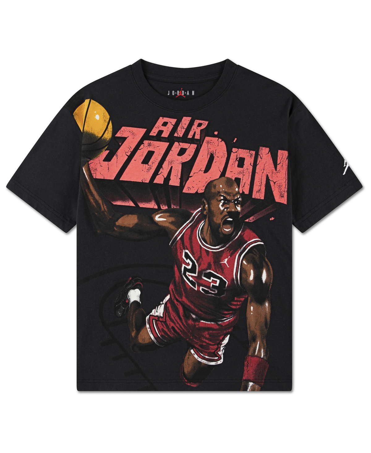 Click here for Jordan Boys 8-20 Slam Dunk Crewneck T-Shirt - Blac... prices