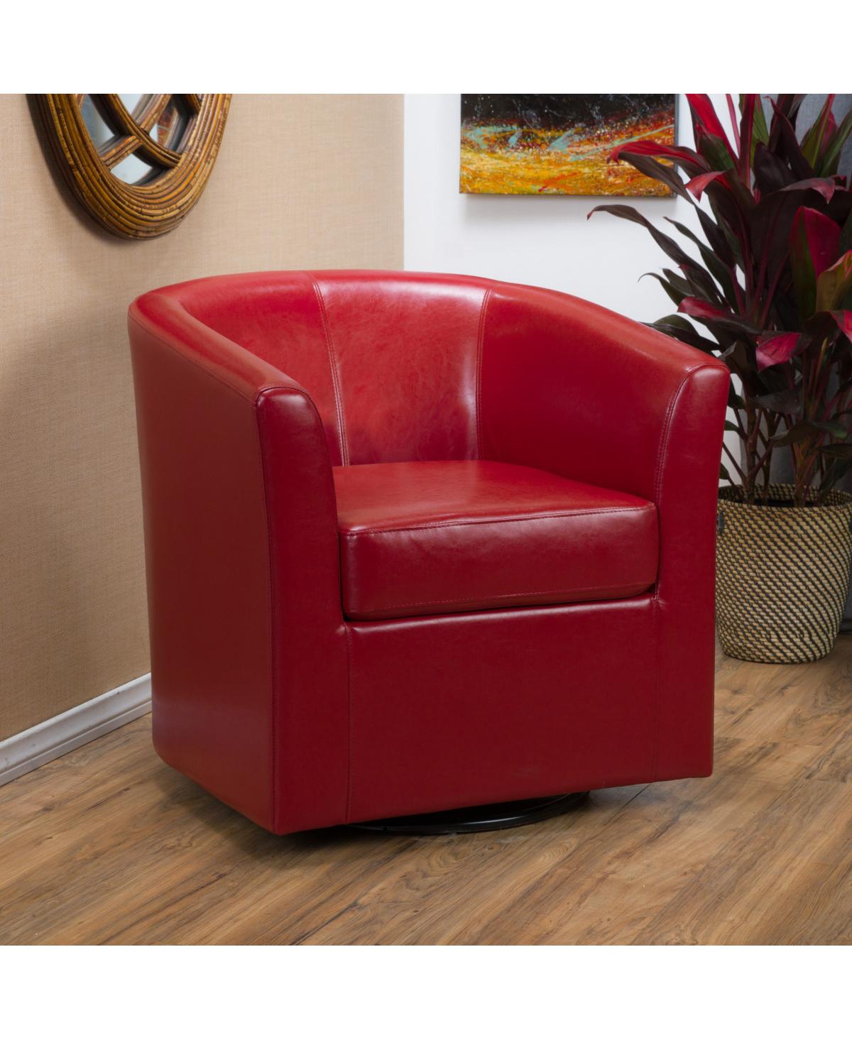 Click here for Streamdale Corley Club Chair: Swivel Barrel Chair... prices