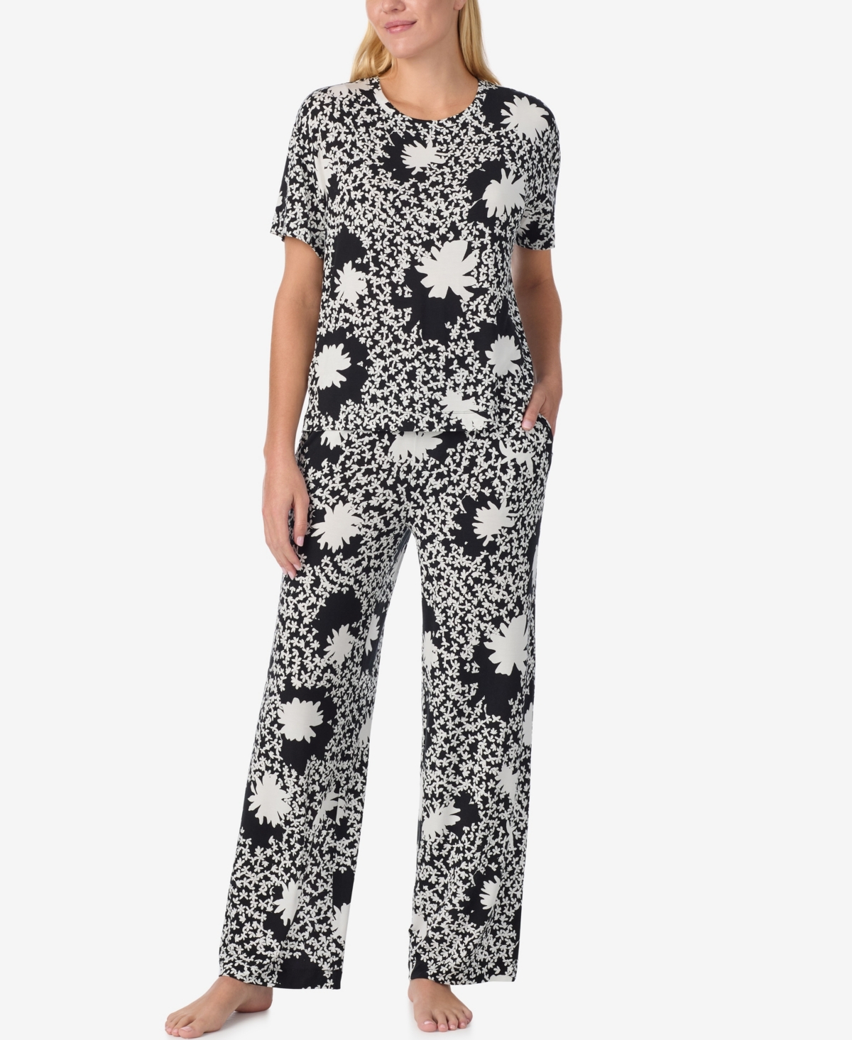 Click here for Sanctuary Womens Crewneck T-Shirt & Long Pants  2-... prices