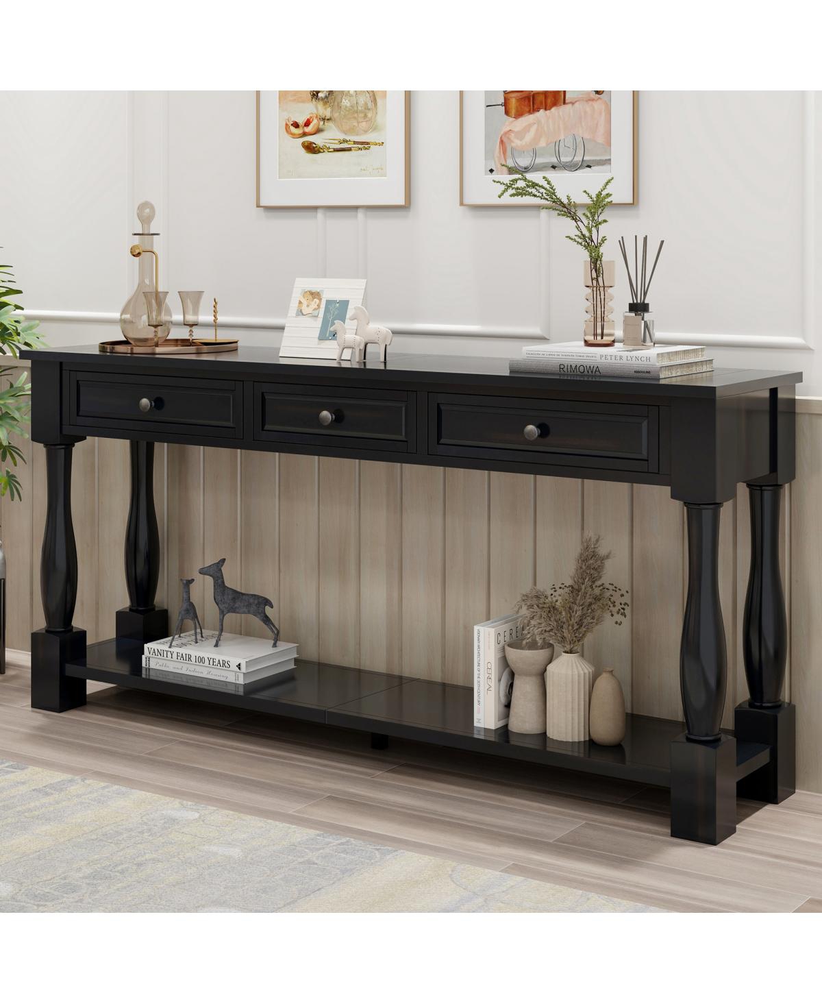 Click here for Streamdale Furniture Console Table with Drawers an... prices