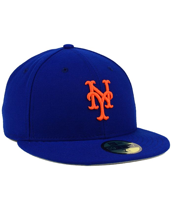 New Era New York Mets Authentic Collection 59FIFTY Fitted Cap - Macy's