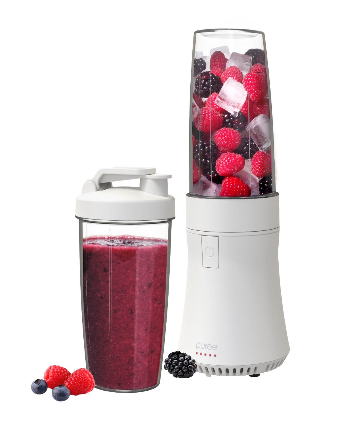 Click here for Tzumi Puree 18 oz. One-Touch Mini Blender - White prices