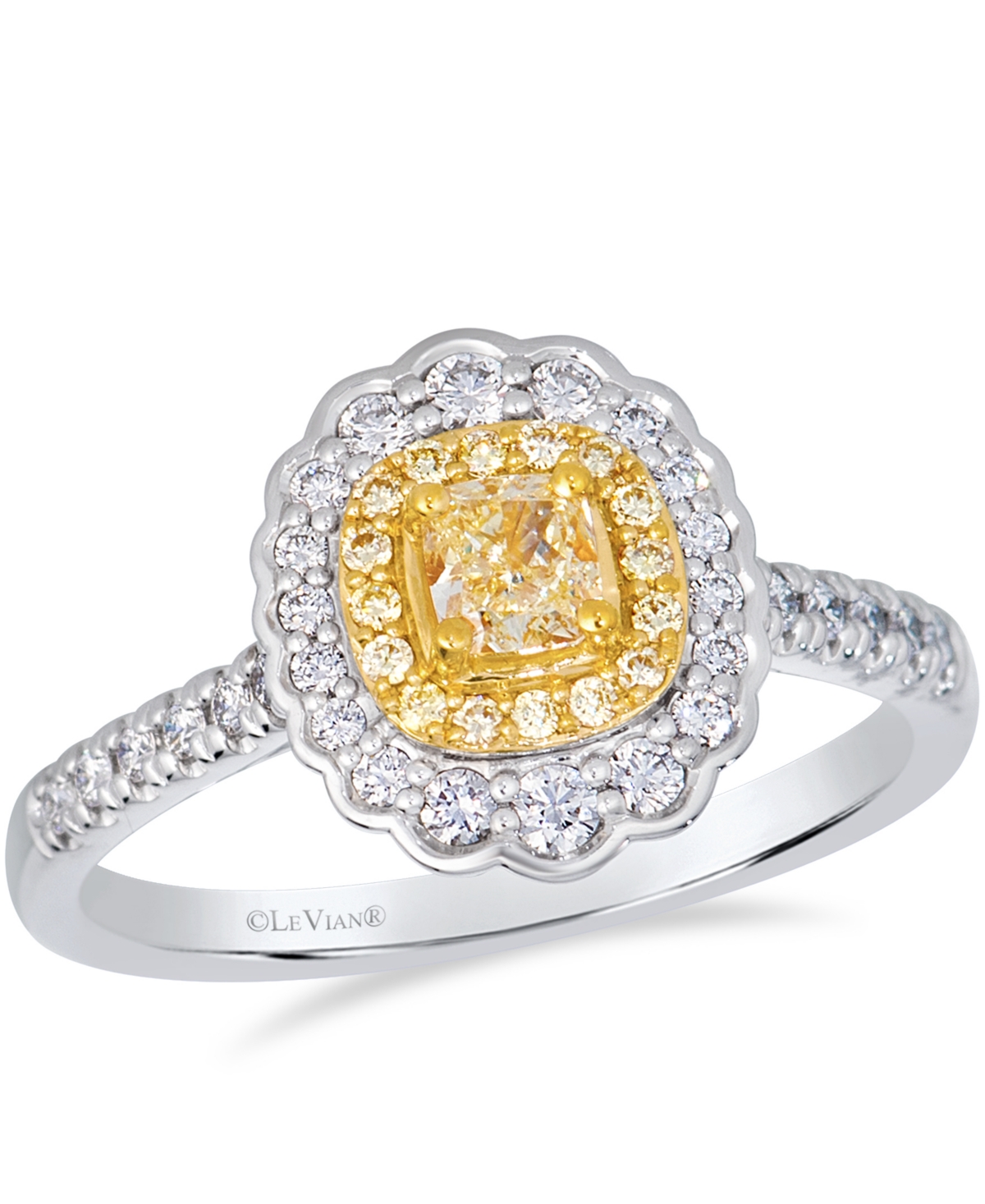 Click here for Le Vian Sunny Yellow Diamond (0.38 ct. t.w.) & Van... prices