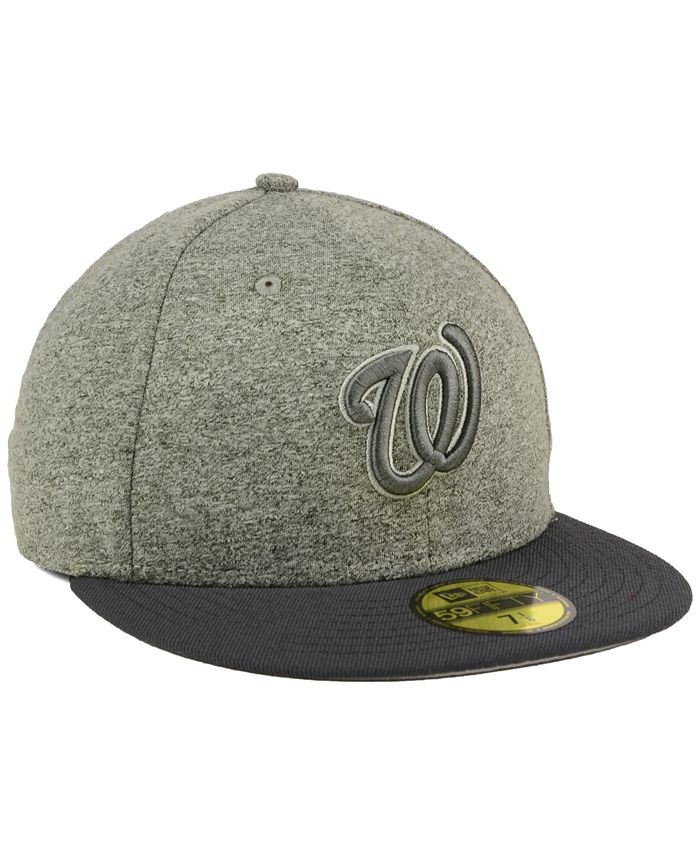 New Era Washington Nationals Shady Gray 59FIFTY Fitted Cap - Macy's