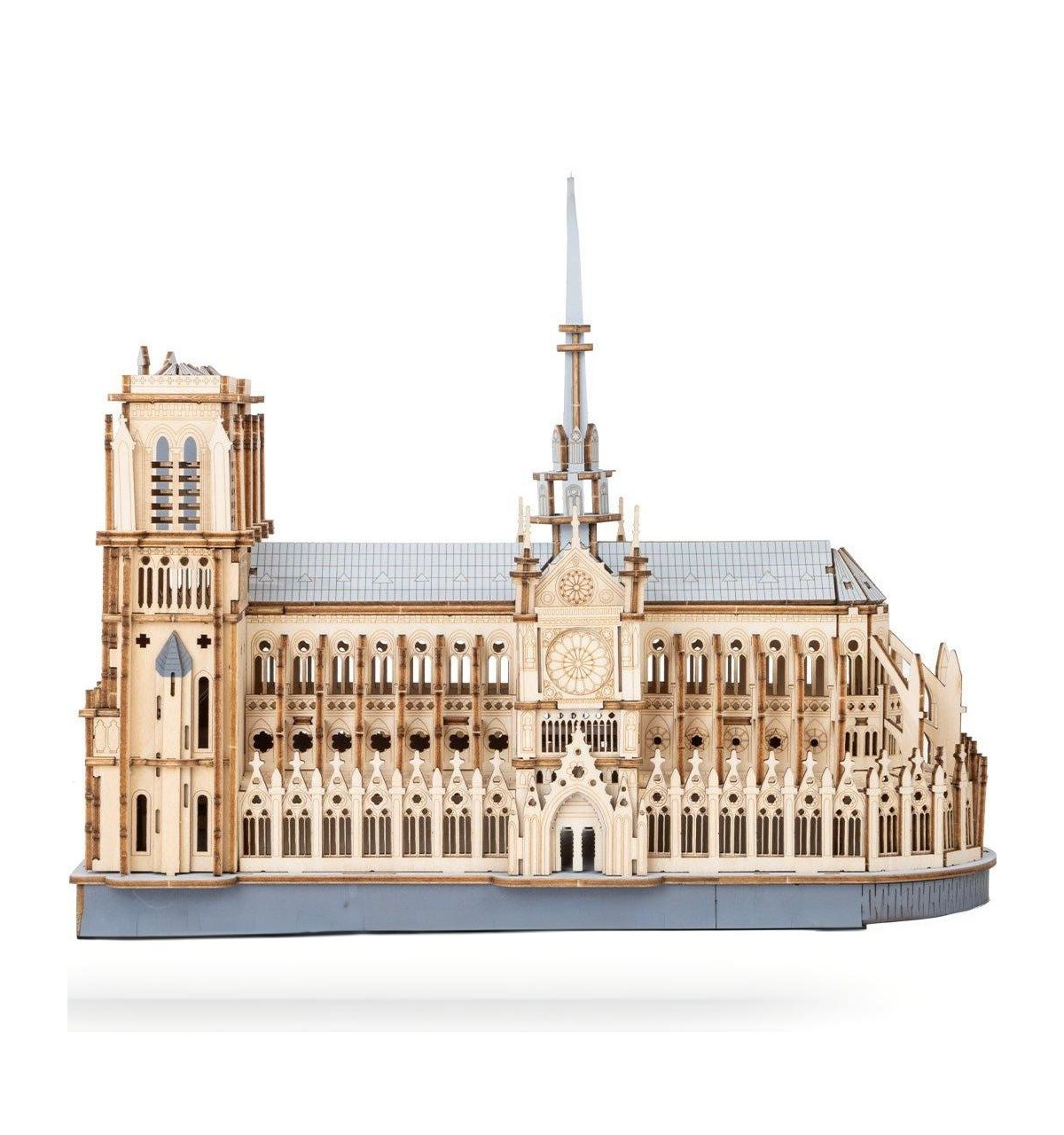 Click here for Flash Popup Diy 3D Wood Puzzle: Paris Cathedral 33... prices