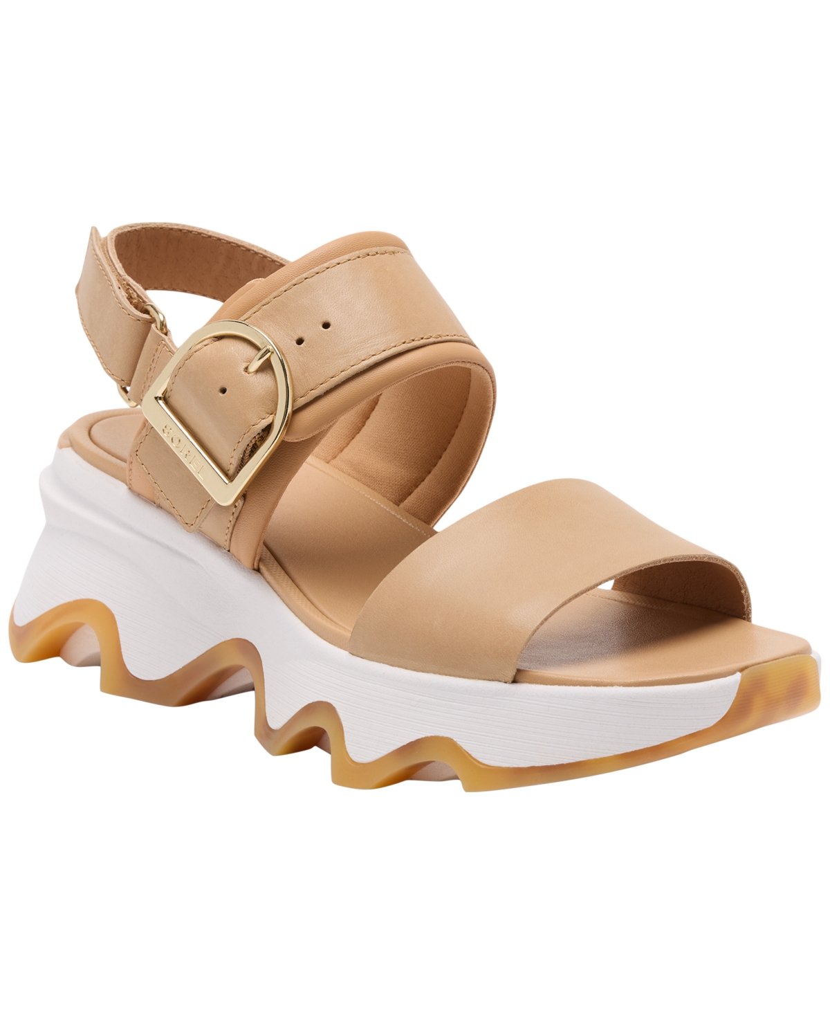 Click here for Sorel Womens Kinetic Impact Wedge Heel Sandals - H... prices