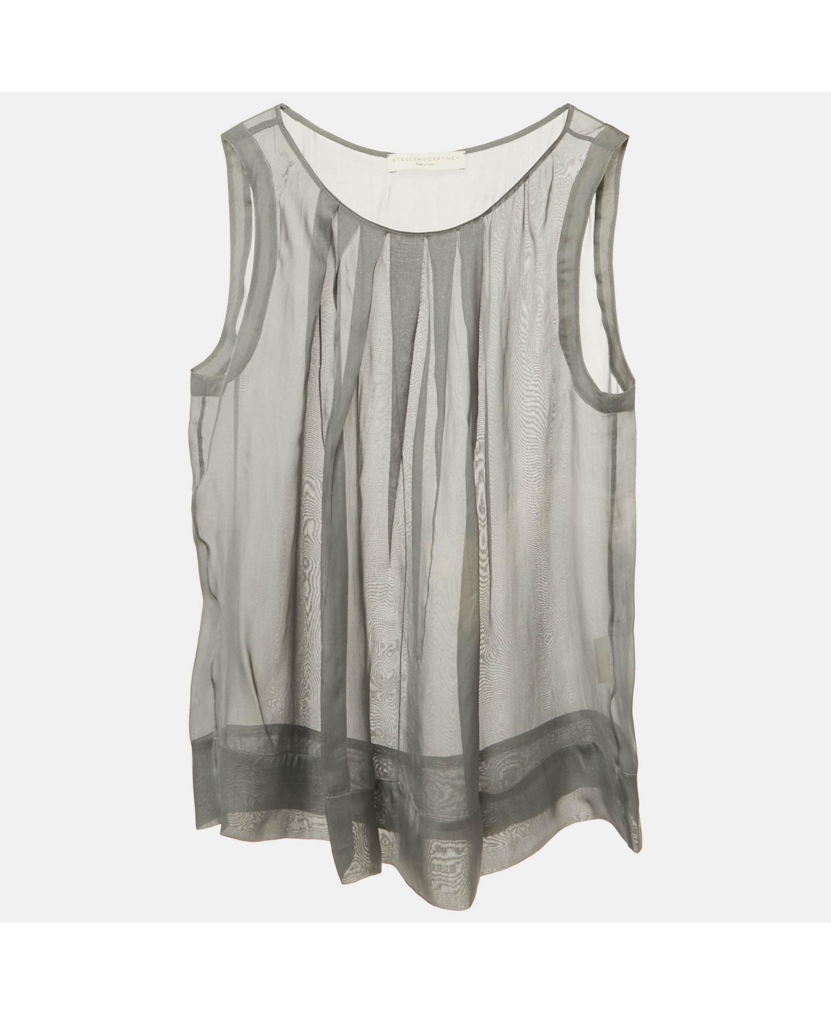 Click here for Pre-Owned Stella Mccartney Womens Grey Silk Sheer... prices
