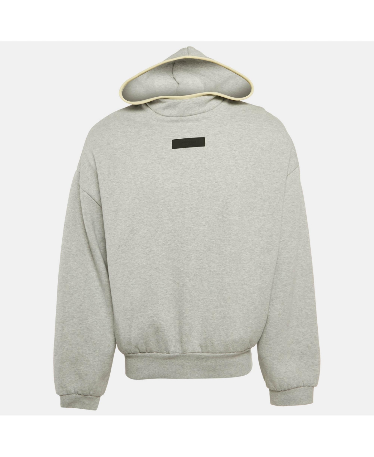 Click here for Pre-Owned Fear Of God Mens Grey Logo Patch Cotton... prices