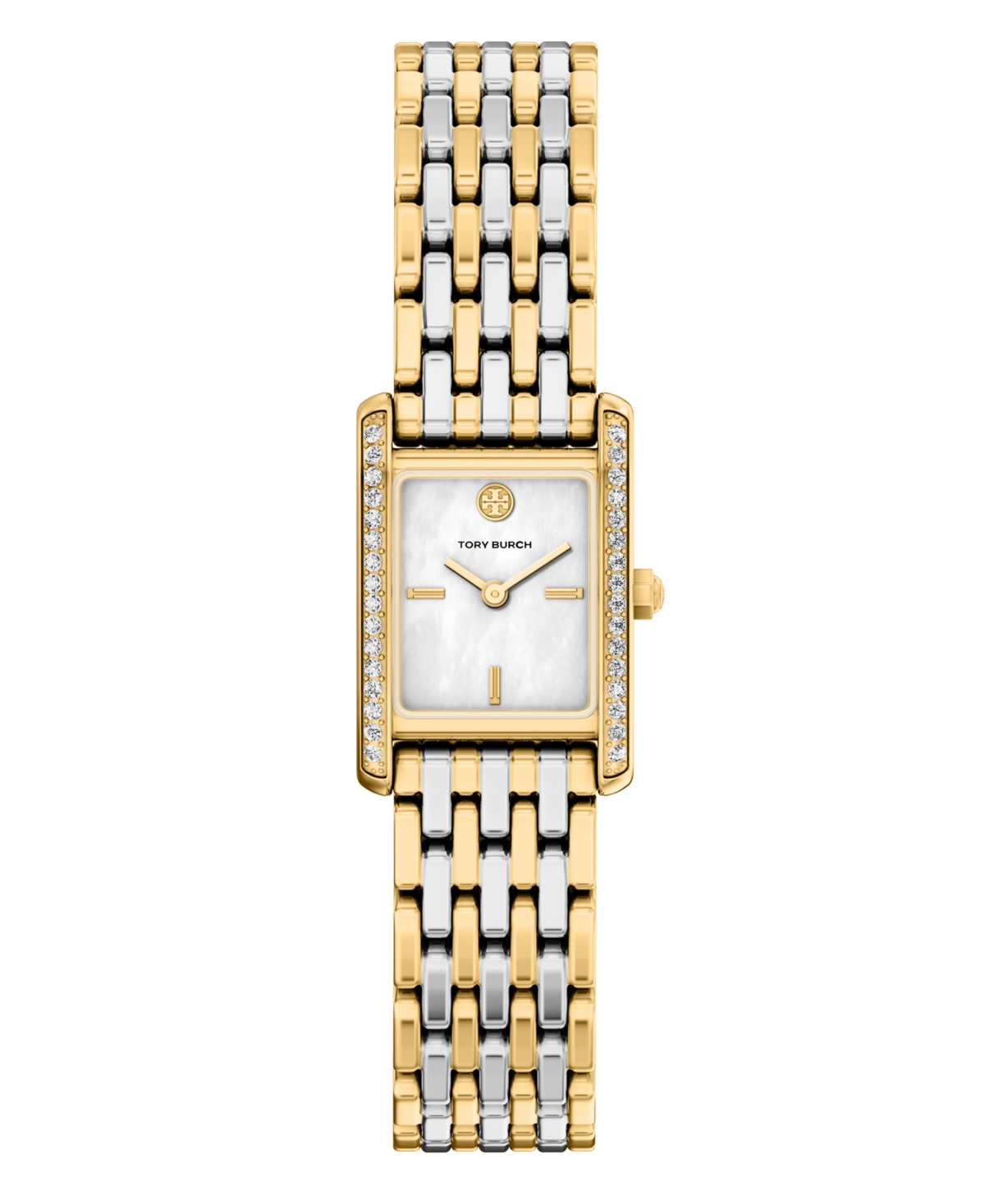 Click here for Tory Burch Womens The Eleanor Small Quartz Two-Han... prices