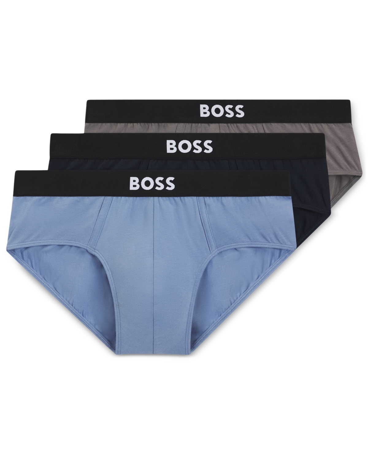 Click here for Hugo Boss Mens Boss One Hip Briefs Underwear  3-Pa... prices