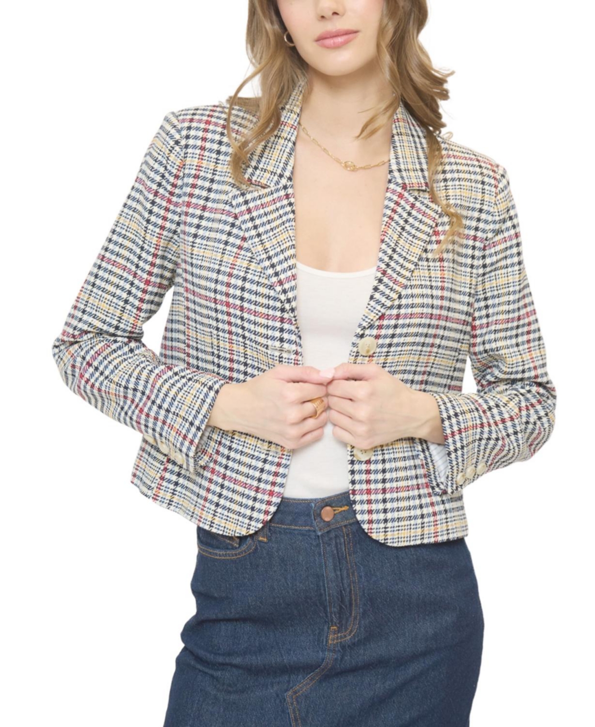 Click here for Central Park West Womens Franki Lady Blazer - Mult... prices