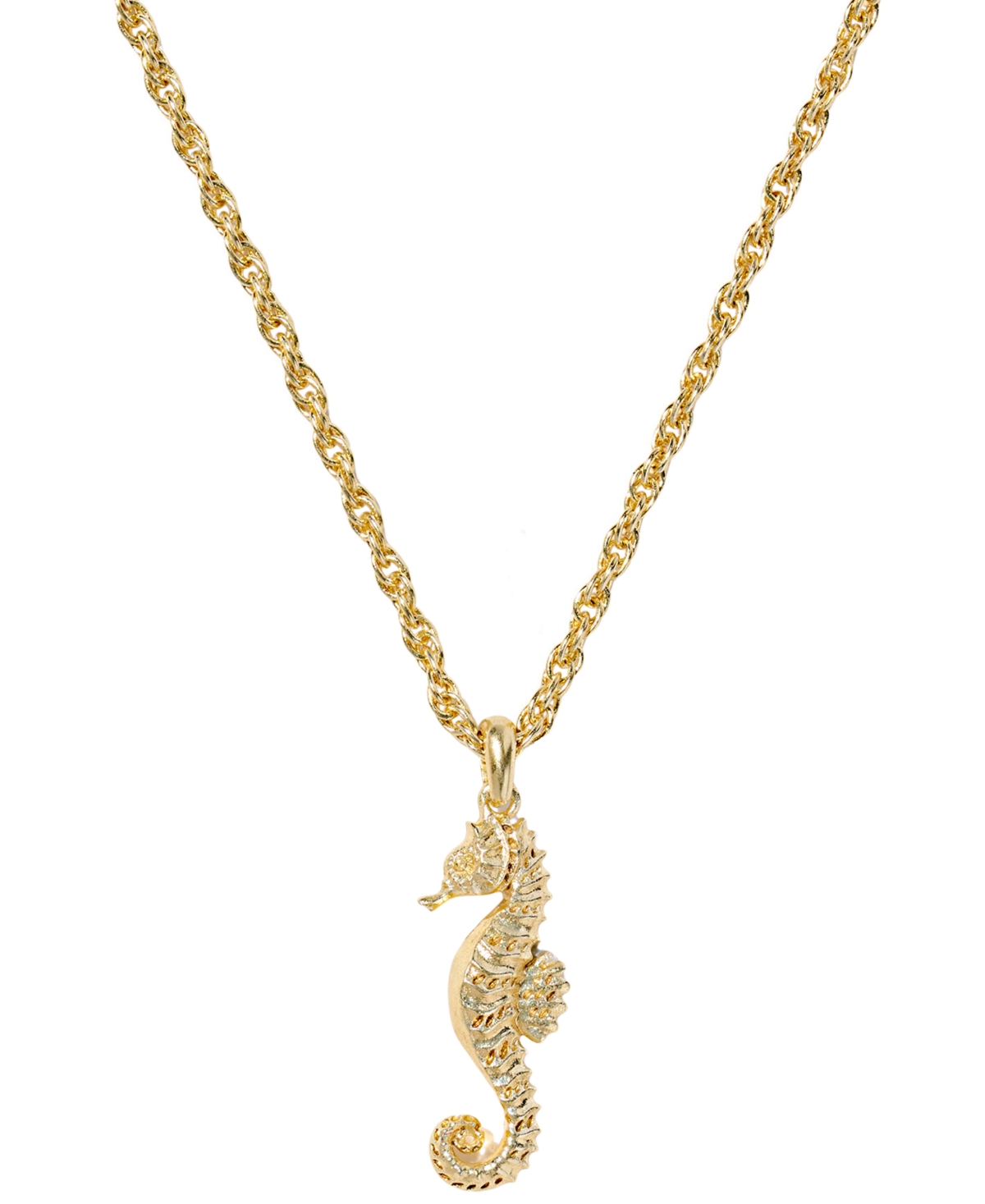 Click here for Kendra Scott Seahorse Short Pendant Necklace in 14... prices