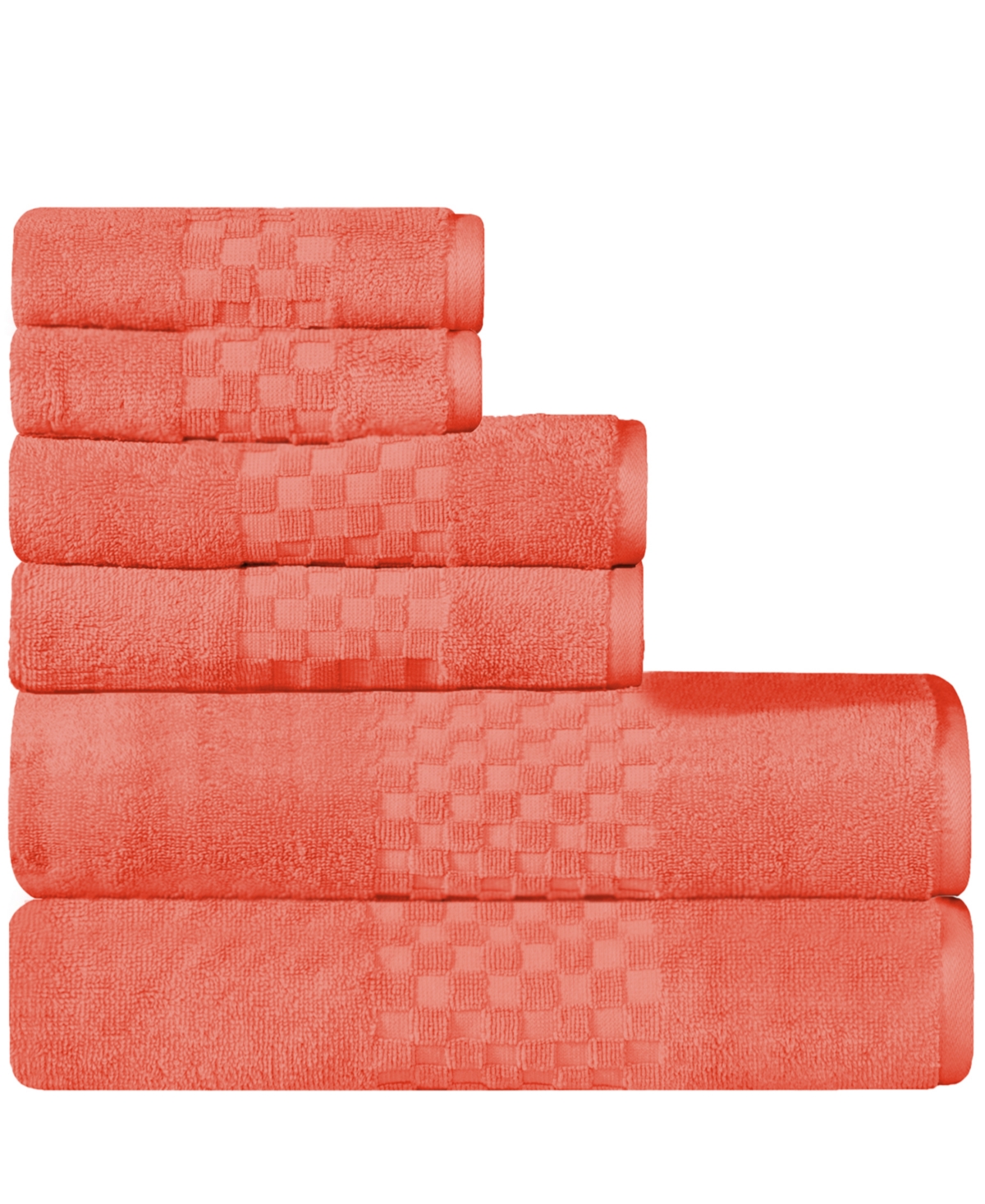 Click here for Feather & Stitch  Ny Luna 6-Pc. Bath Towel Set - C... prices