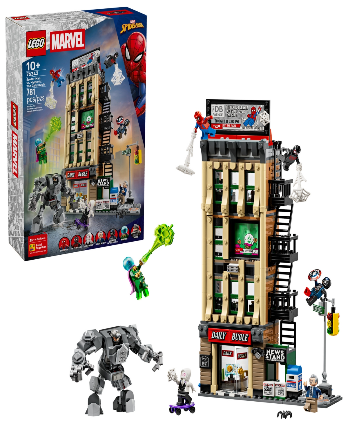 Click here for Lego Marvel Spider-Man vs. Mysterio: The Daily Bug... prices