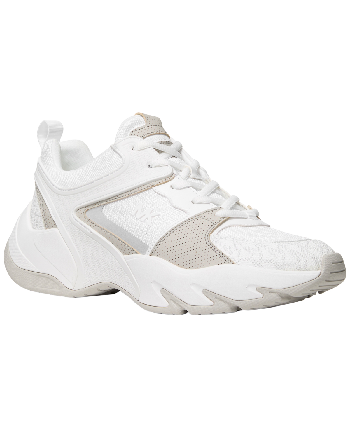 Click here for Michael Kors Mens Chase Trainer Lace-Up Sneakers -... prices