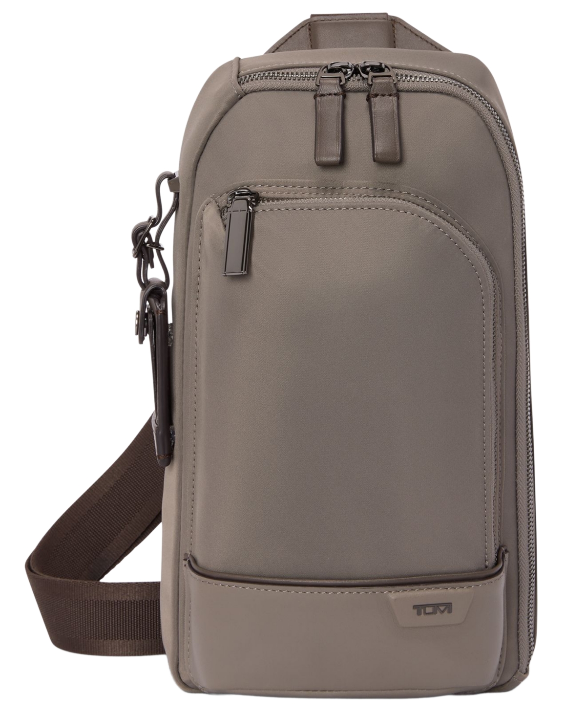 Click here for Tumi Mens Gregory Sling Shoulder Bag - Taupe prices
