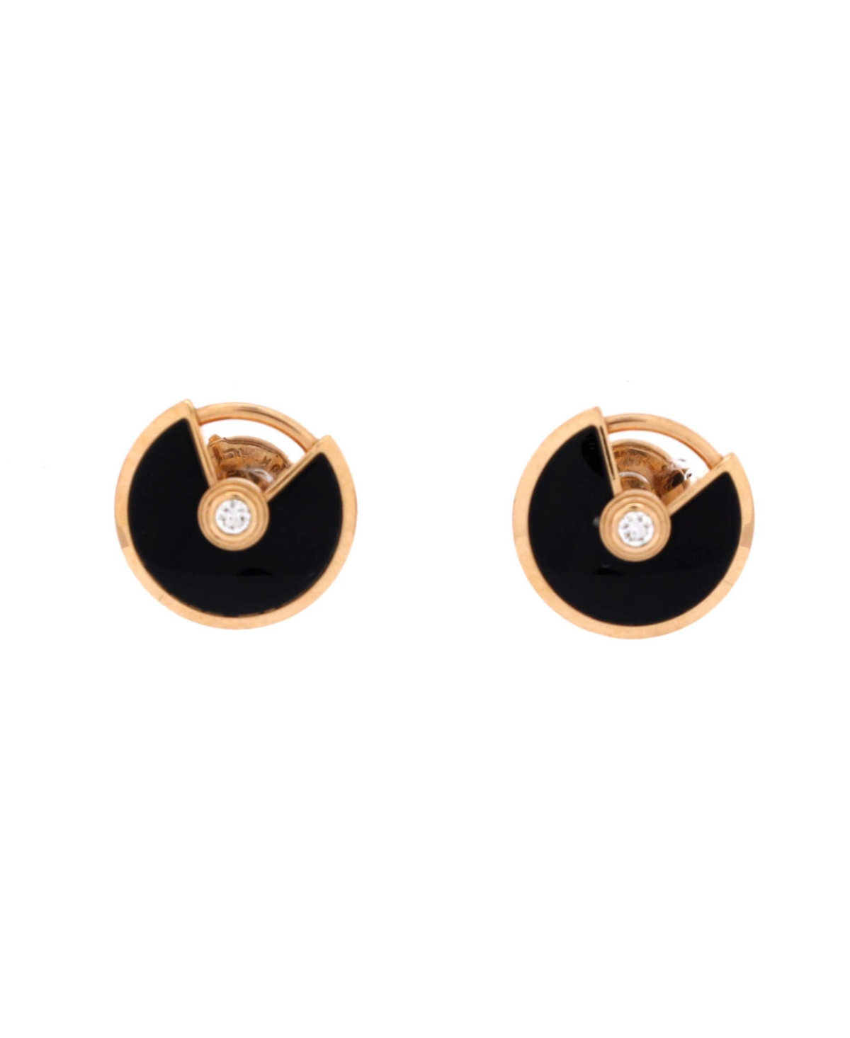 Click here for Pre-Owned Cartier Amulette Stud Earrings - 18k ros... prices