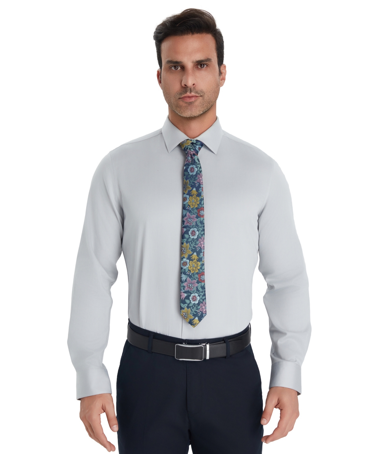 Click here for Bar Iii Mens Sateen Solid Dress Shirt  Macys Exclu... prices