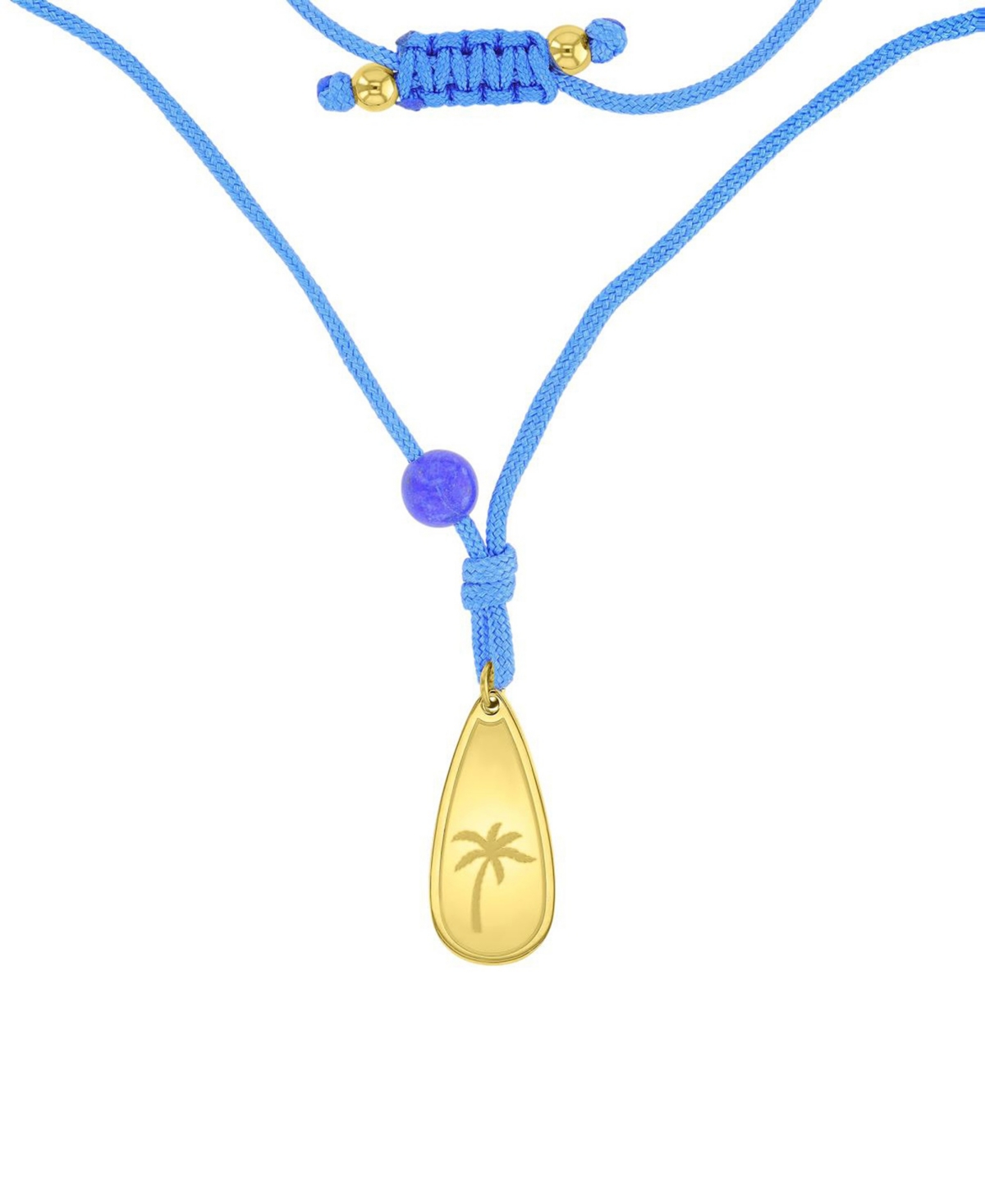 Click here for Roxy Waterproof Yellow Palm Tree Labradorite Adjus... prices