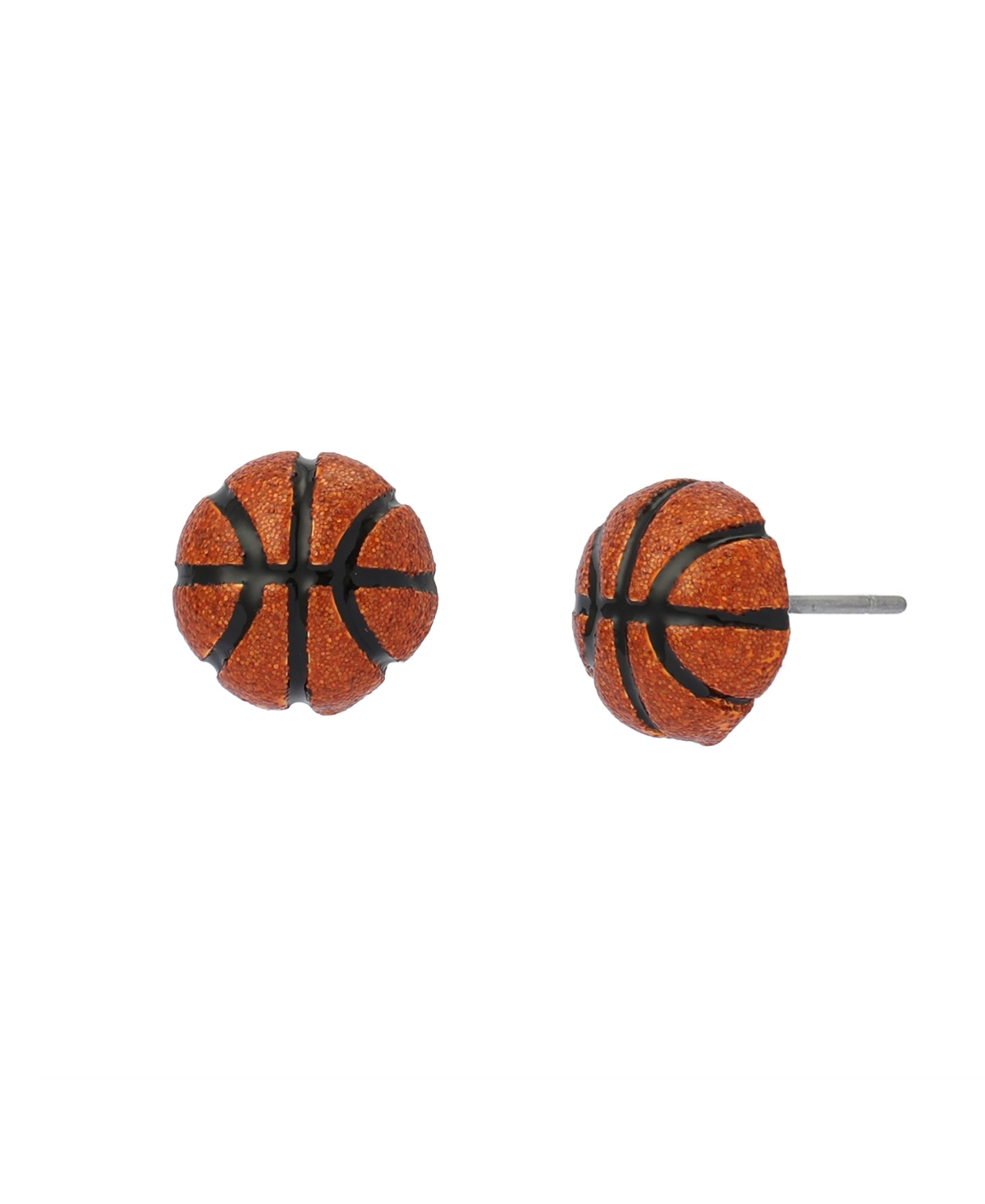 Click here for Betsey Johnson Orange Basketball Stud Earrings - O... prices