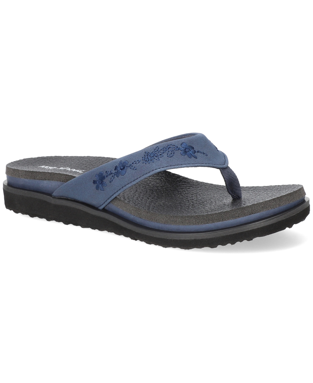 Click here for Easy Street Womens Wanderlust Thong Sandals - Navy prices