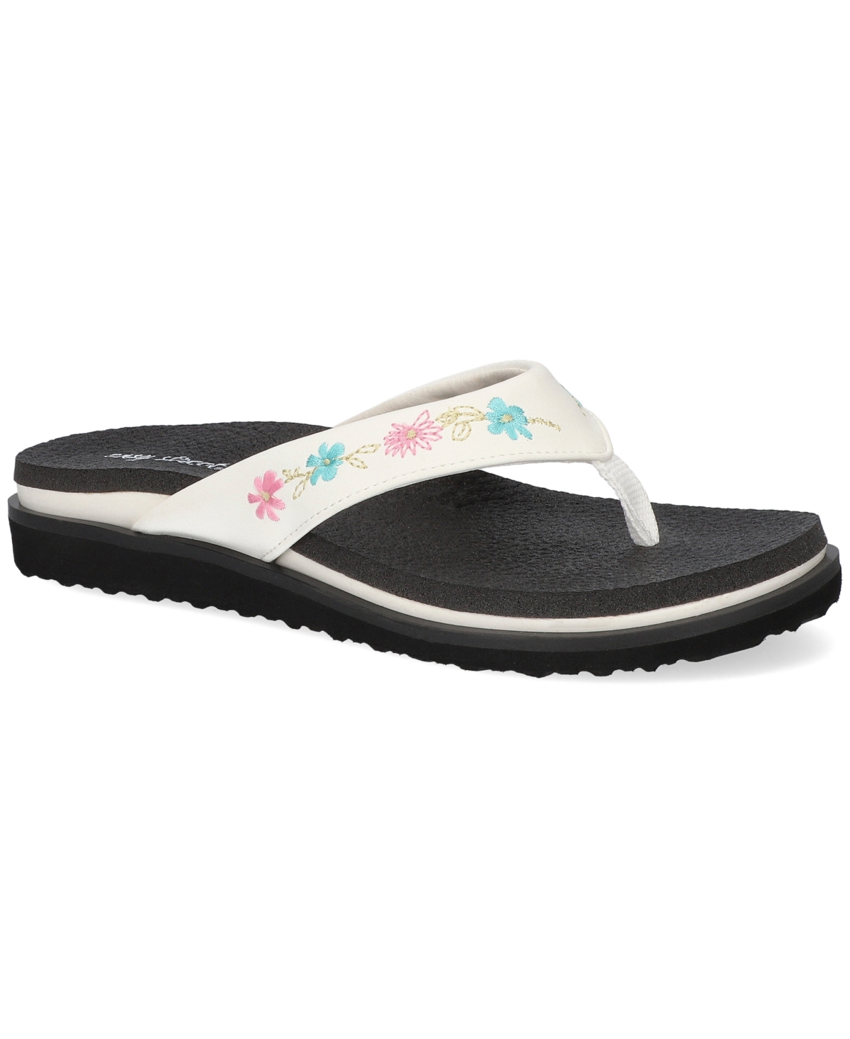 Click here for Easy Street Womens Wanderlust Thong Sandals - Whit... prices