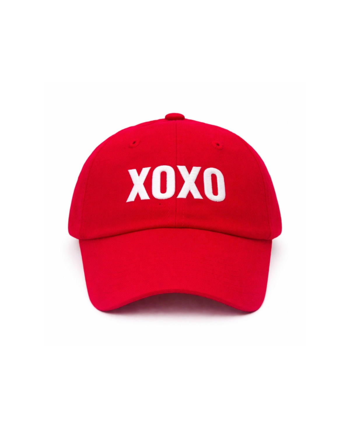 Click here for Bits & Bows Little/Big Boys Xo Baseball Hat - Red prices