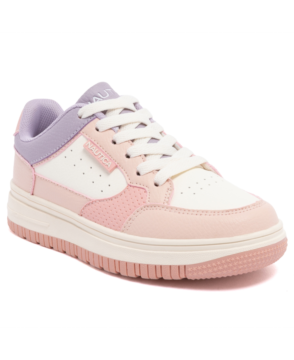 Click here for Nautica Girls Island Casual Sneakers - Bone/Mauve/... prices