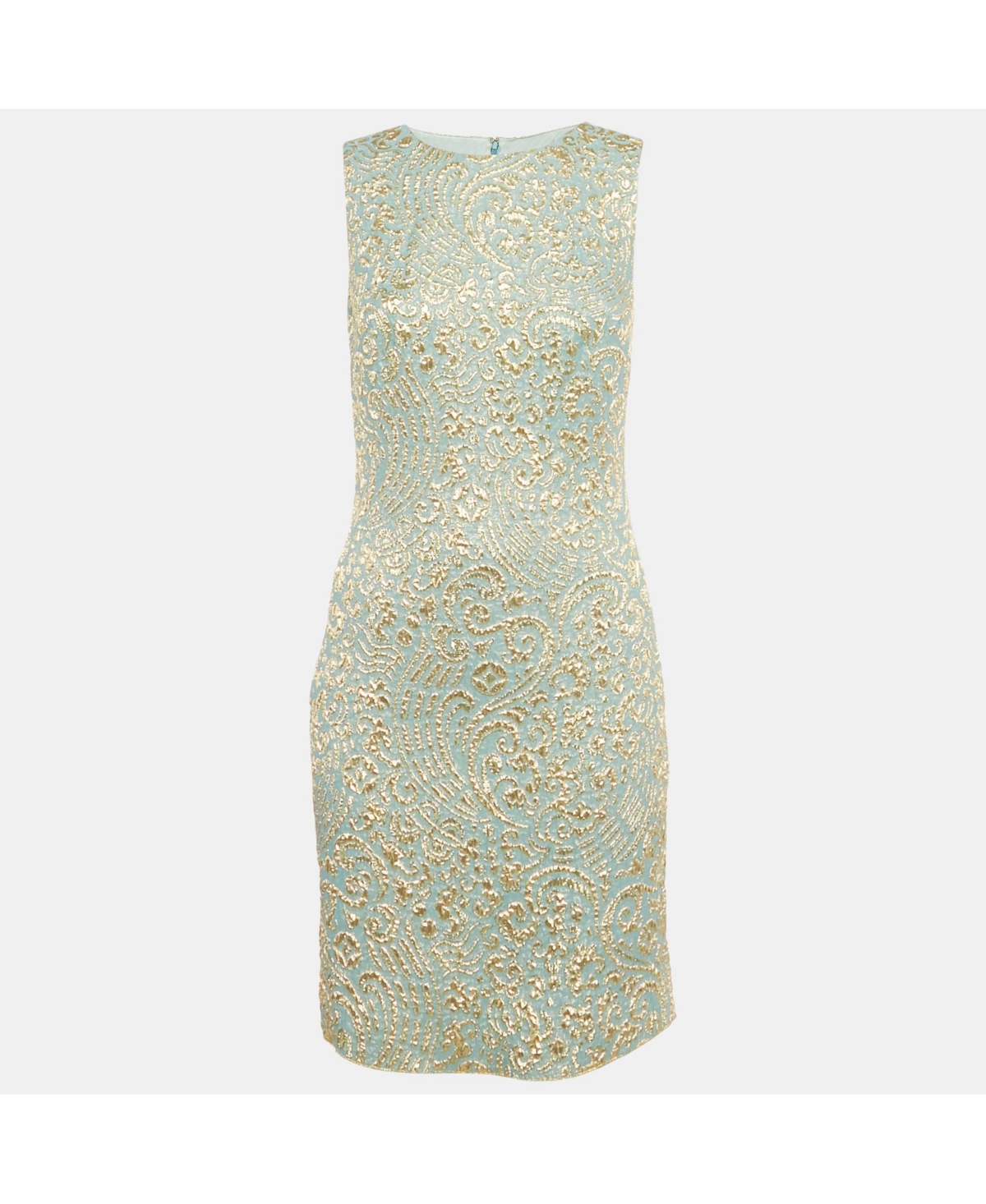 Click here for Pre-Owned Dolce & Gabbana Womens Brocade Silk Slee... prices