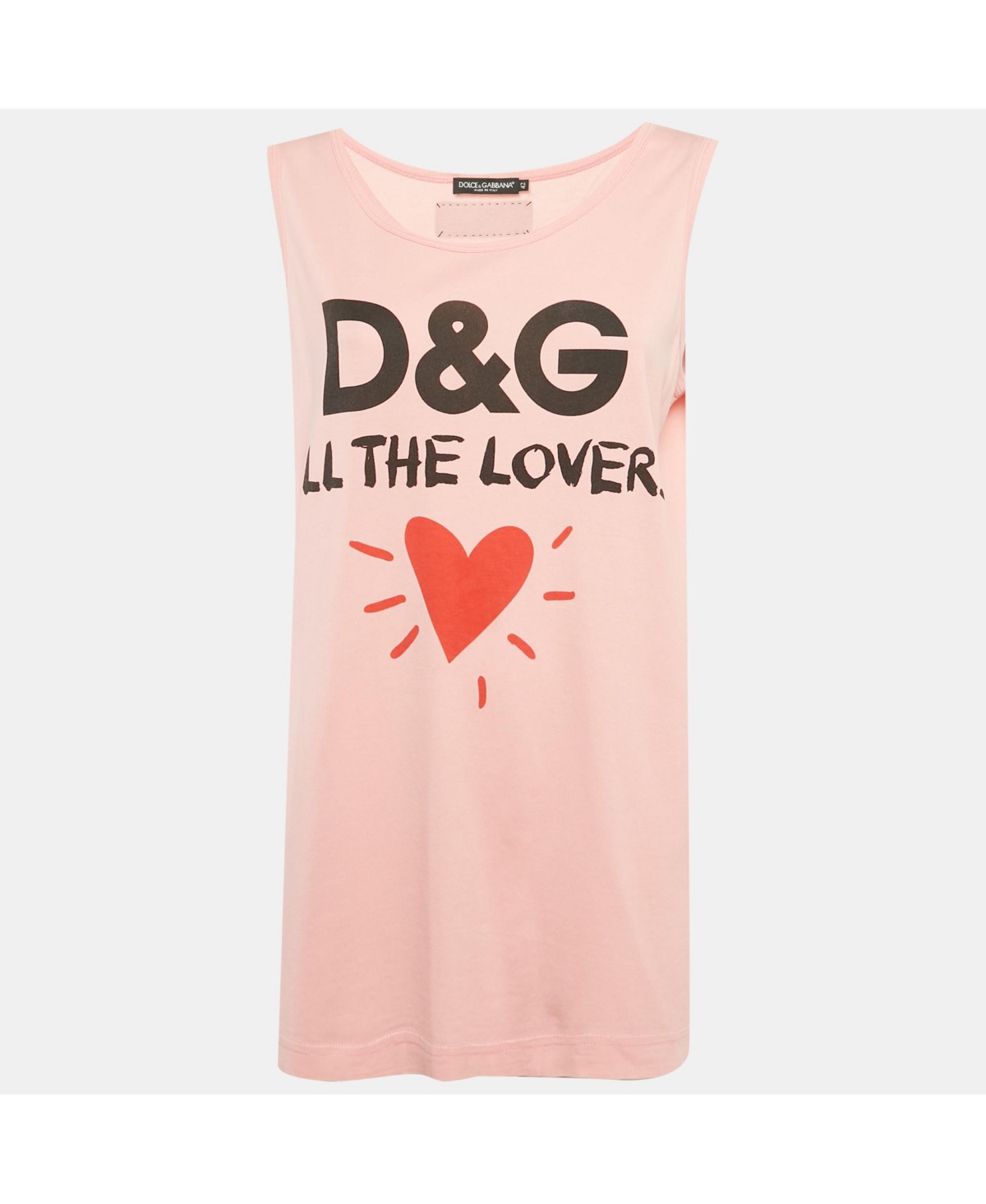 Click here for Pre-Owned Dolce & Gabbana Womens Pink Printed Jers... prices