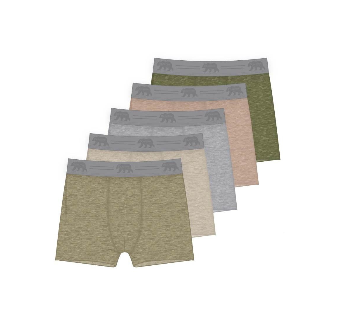 Click here for Bearpaw Toddler Boys 5-Pack Cotton Boxer Briefs -... prices
