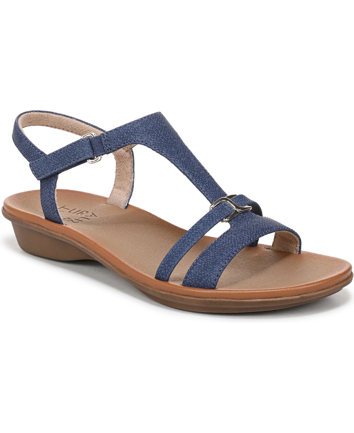 Click here for Naturalizer Womens Sofia Strappy Sandals - Navy Fa... prices