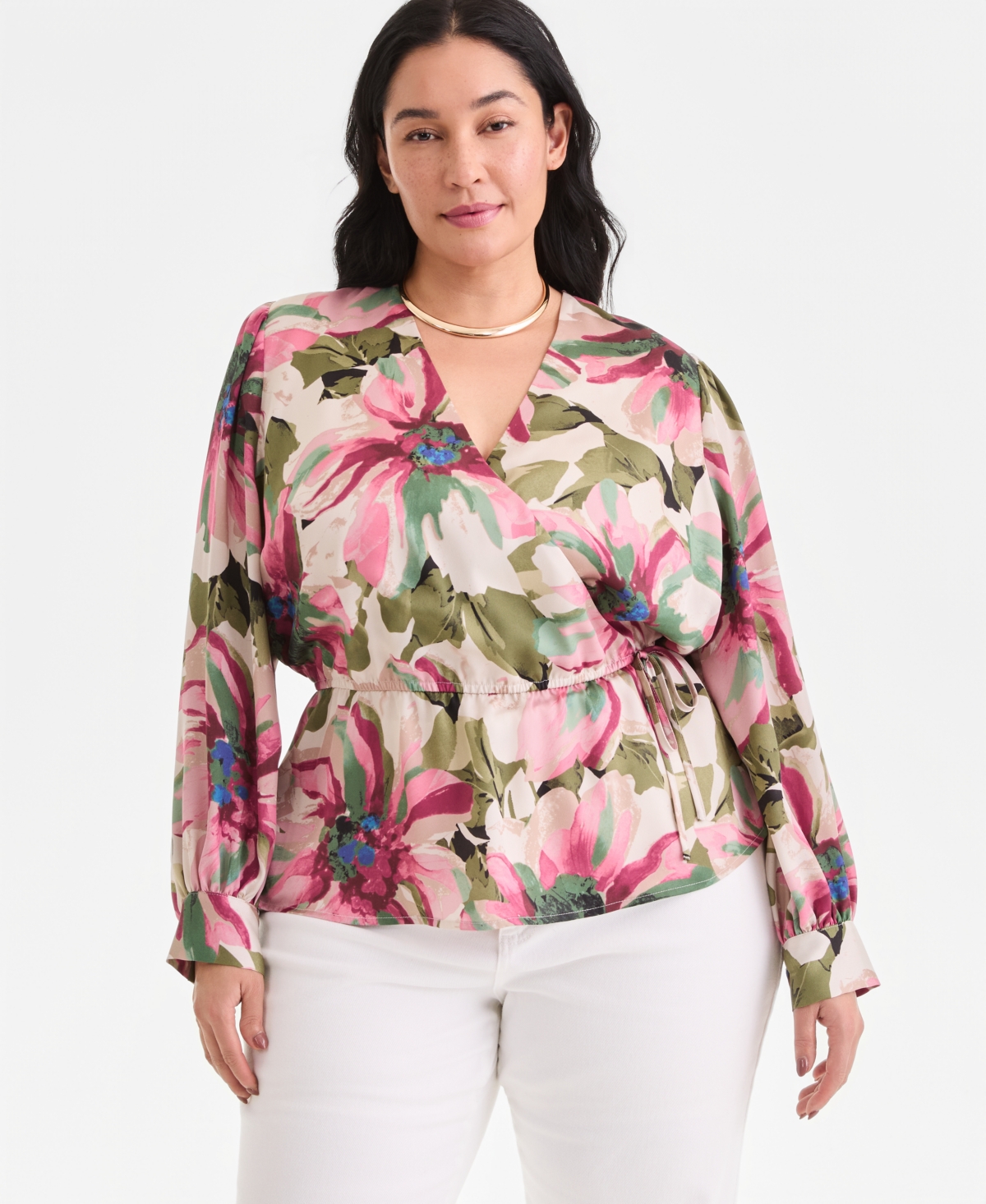 Click here for I.n.c. International Concepts Plus Size Printed Pe... prices