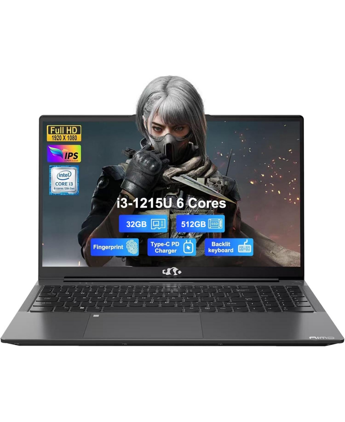 Click here for Nimo 15.6 Ips Fhd-Laptop Intel 6 Cores i3-1215U 32... prices