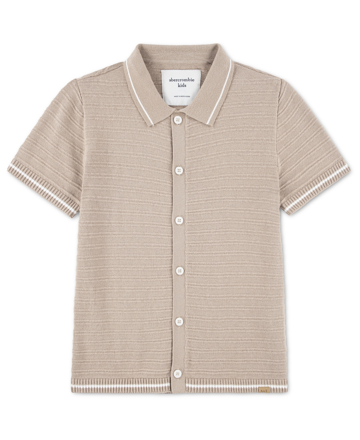 Click here for abercrombie kids Boys Button Through Collared Swea... prices