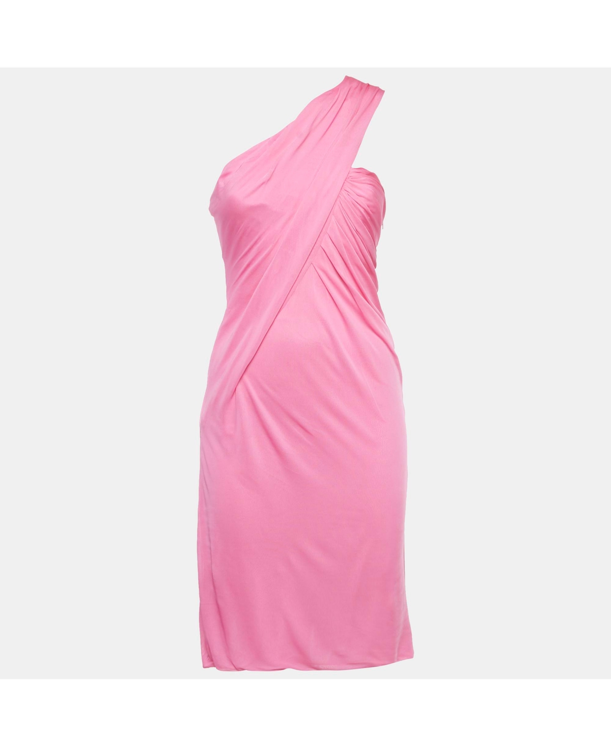 Click here for Pre-Owned Versace Womens Pink Jersey Draped Strapl... prices