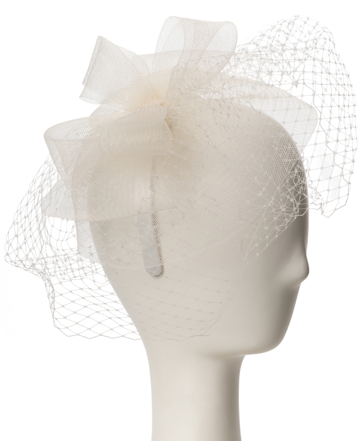 Click here for August Hats Multi Net Fascinator Hat - Ivory prices