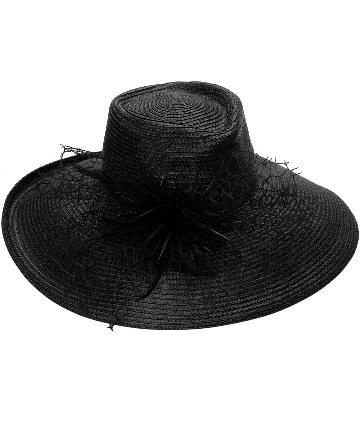 Click here for August Hats Romantic Profile Hat - Black prices