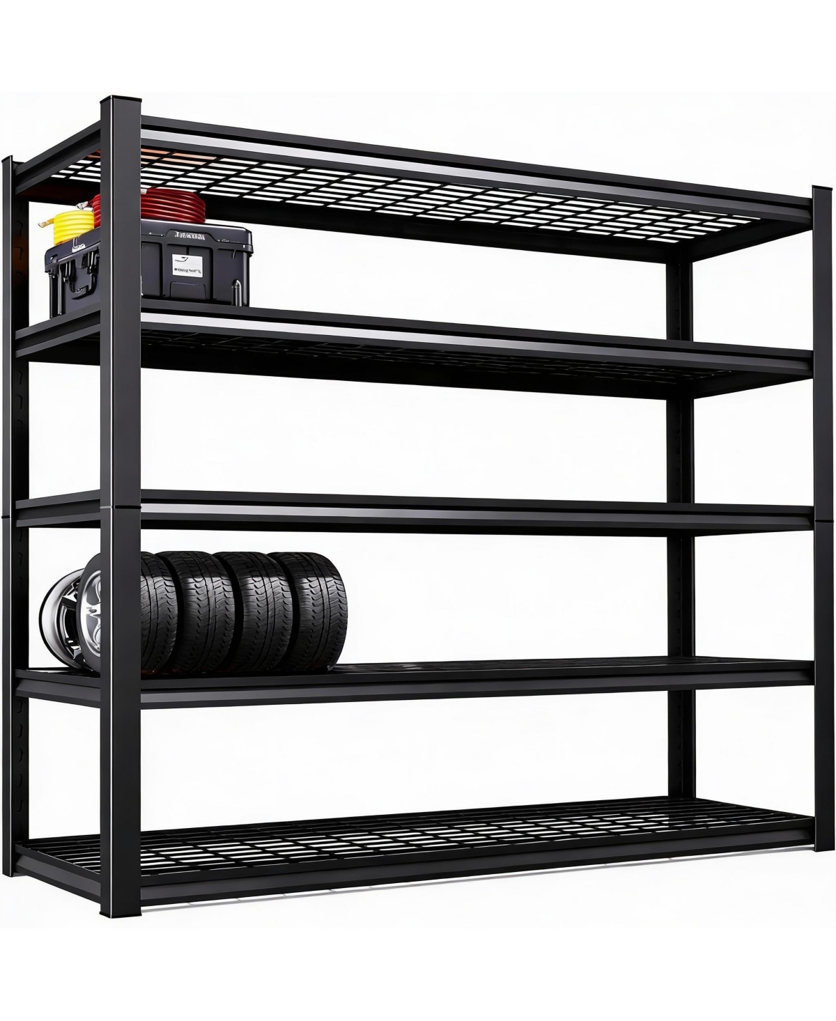Click here for Yigii Heavy Duty 5-Tier Adjustable Metal Shelving... prices