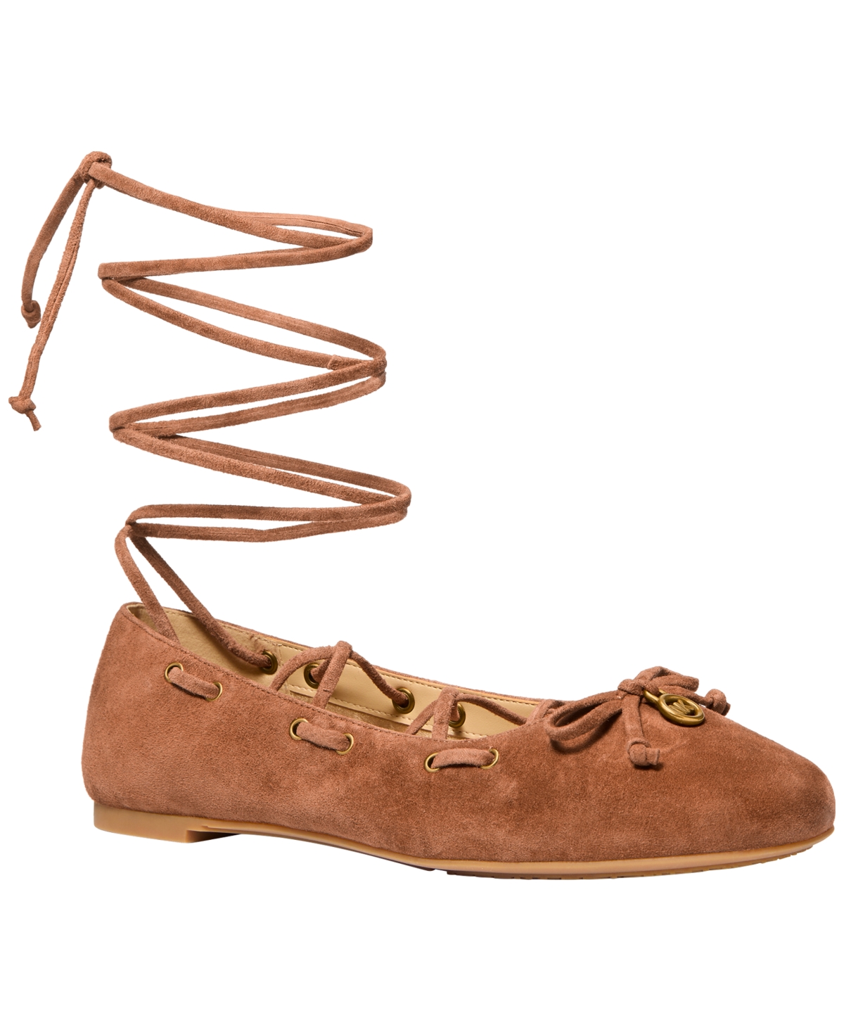 Click here for Michael Kors Womens Round Toe Shae Flex Ballet Fla... prices