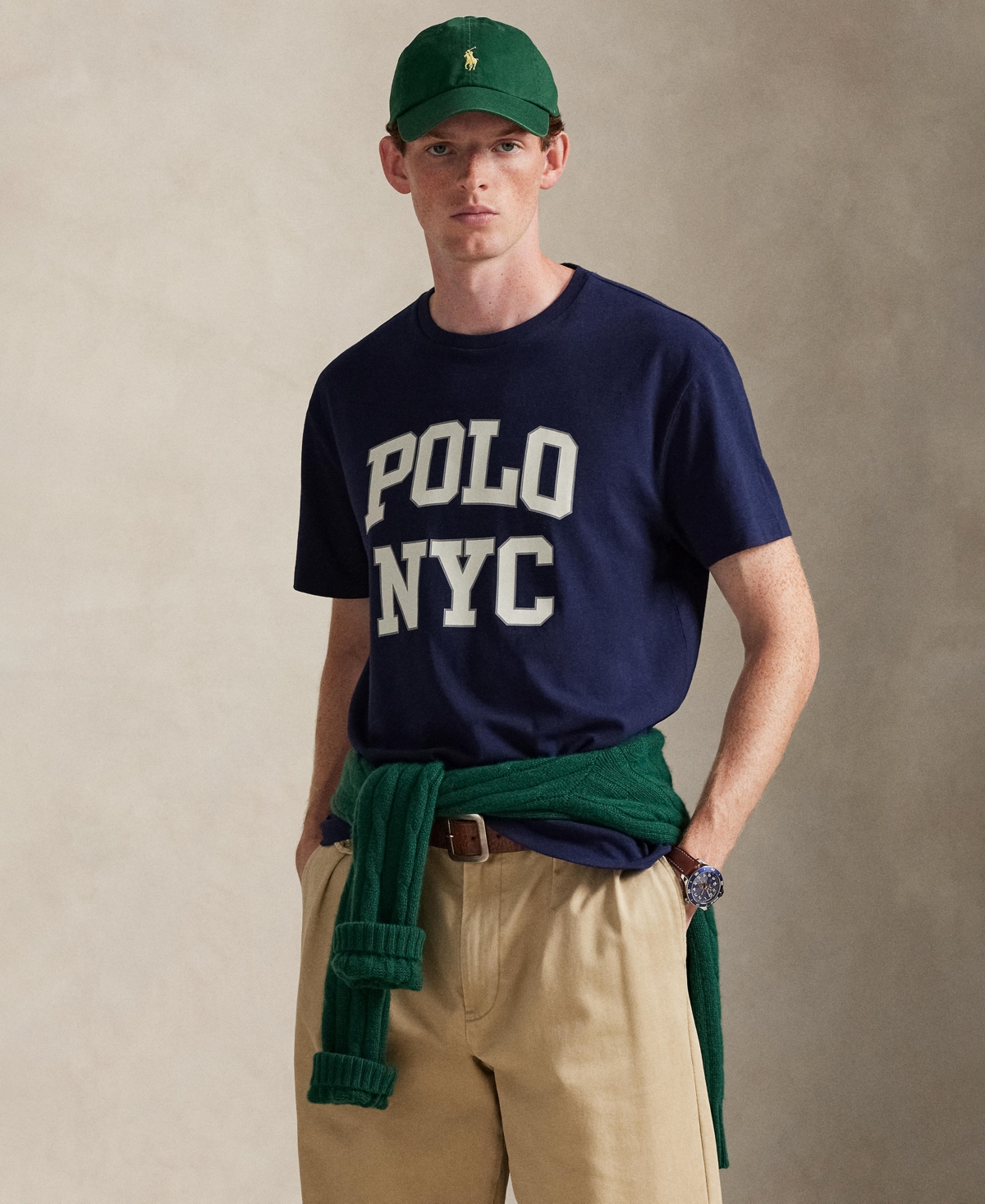 Click here for Polo Ralph Lauren Mens Classic-Fit Jersey Graphic... prices