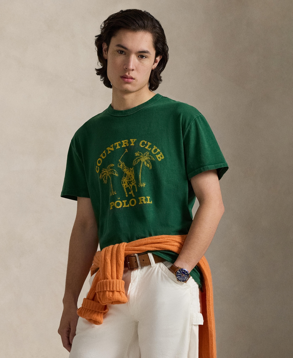 Click here for Polo Ralph Lauren Mens Classic-Fit Graphic T-Shirt... prices