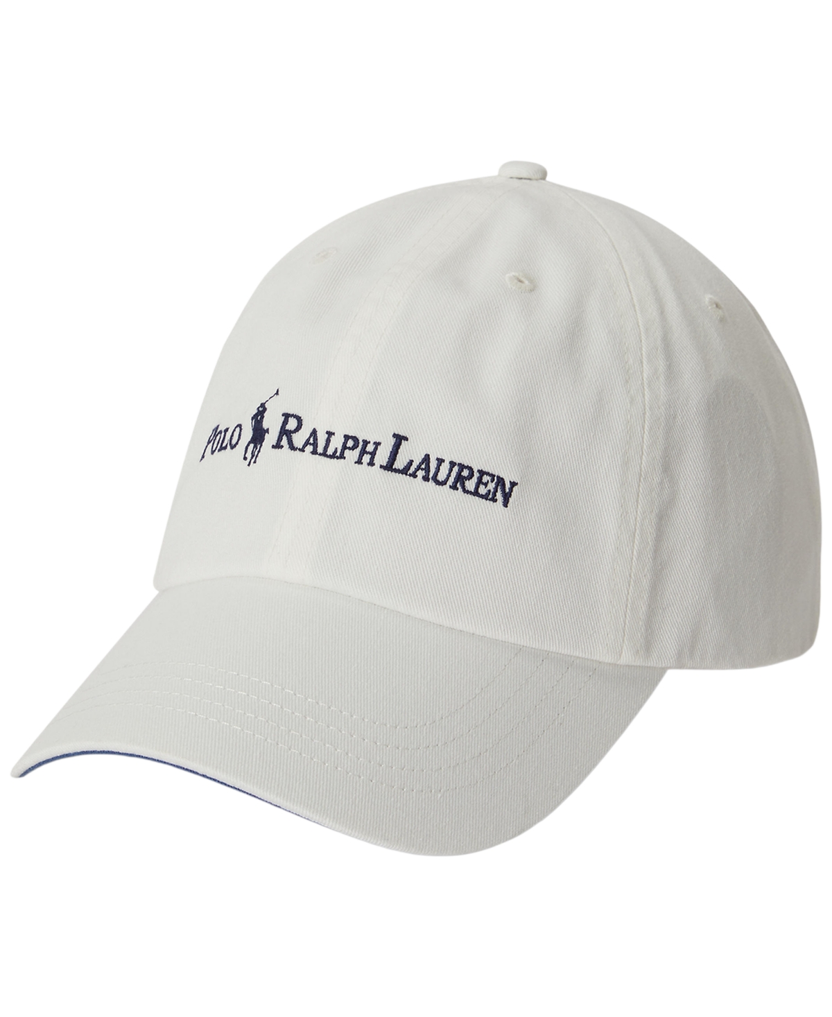 Click here for Polo Ralph Lauren Mens Embroidered Twill Cap - Nev... prices