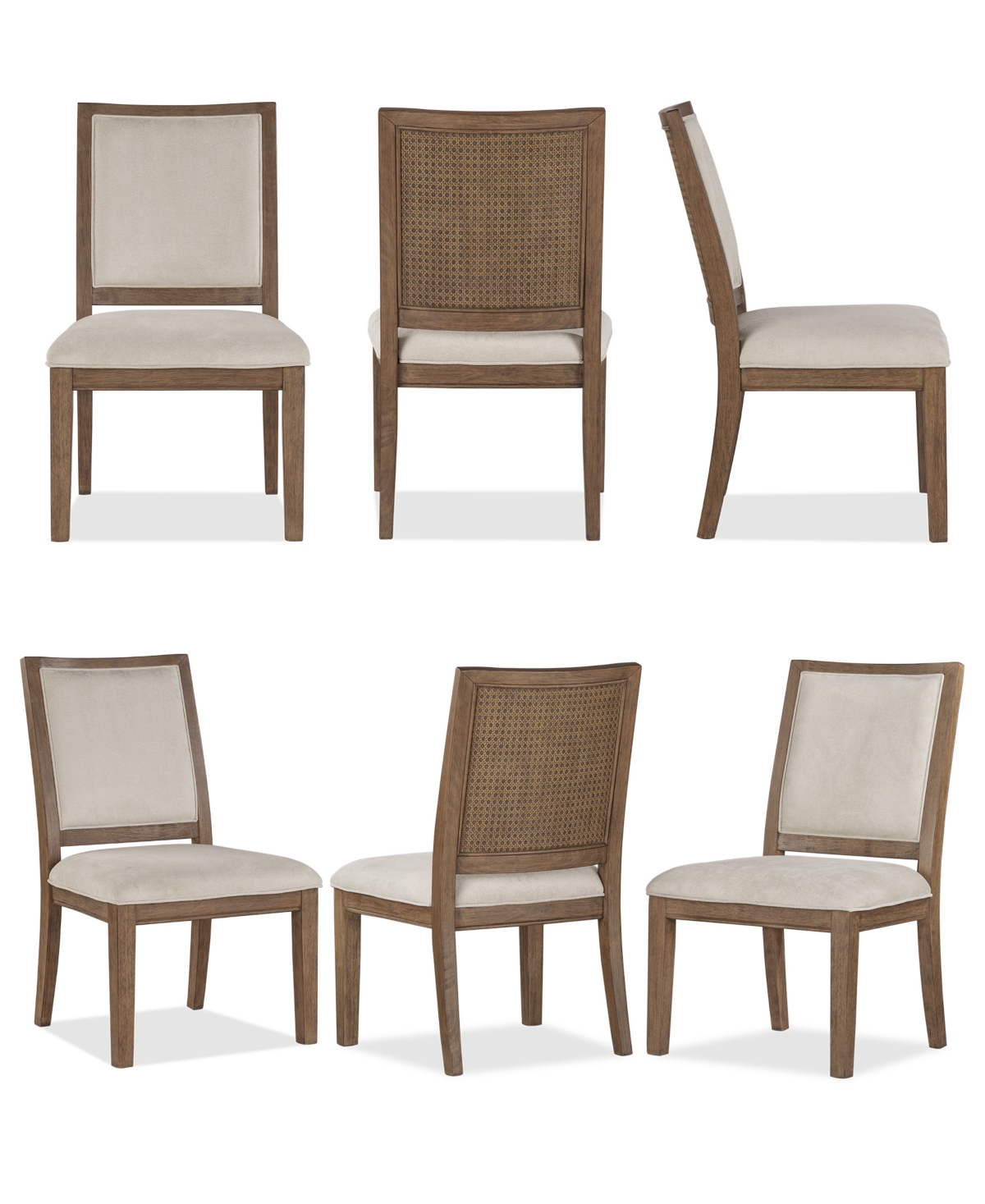 Click here for Furniture Alverton 6-Pc. Wood Side Chair Set - Bro... prices