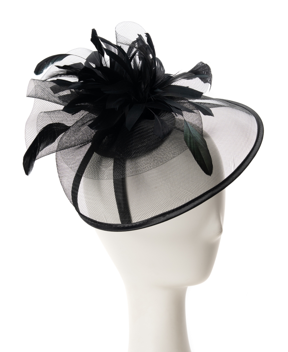 Click here for August Hats Net Fascinator Hat - Black prices