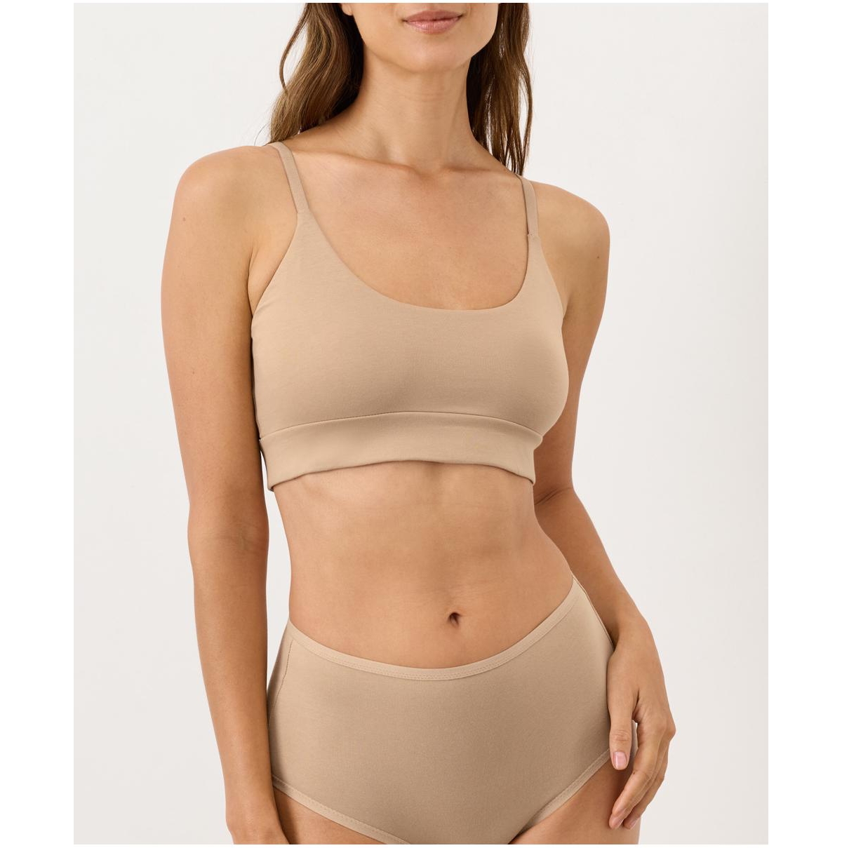 Click here for Pact Womens Everyday Strappy Scoop Bralette - Sesa... prices