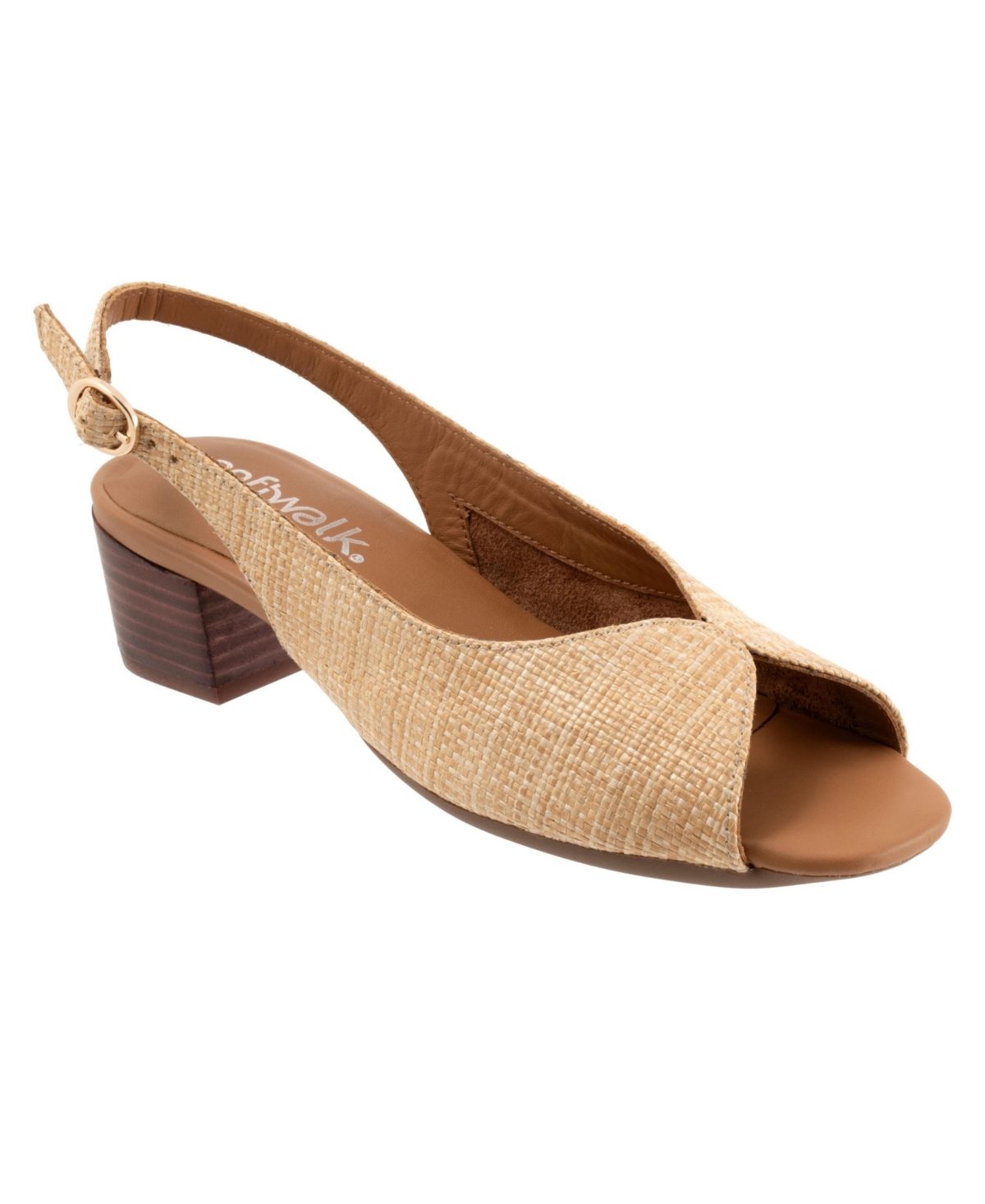 Click here for Softwalk Womens Lakewood Pumps - Beige rafia prices